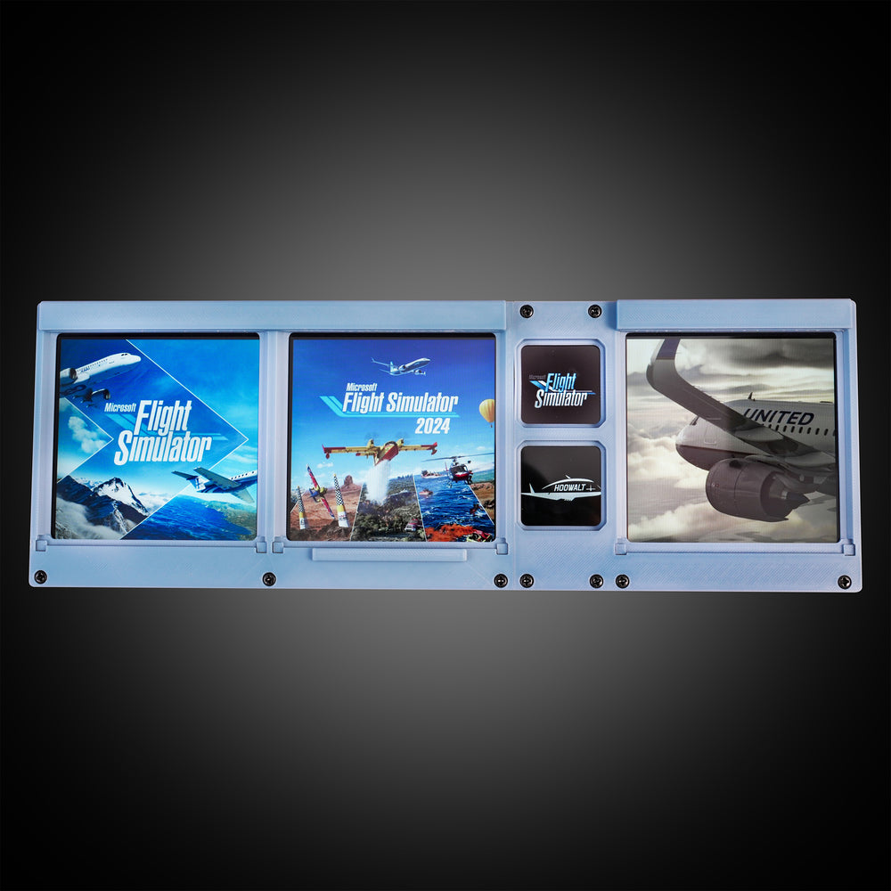 Hoowalt D106 A32X/A35X/A38X PFD-ND-ECAM-E/WD 4-in-1-Display for MSFS ...